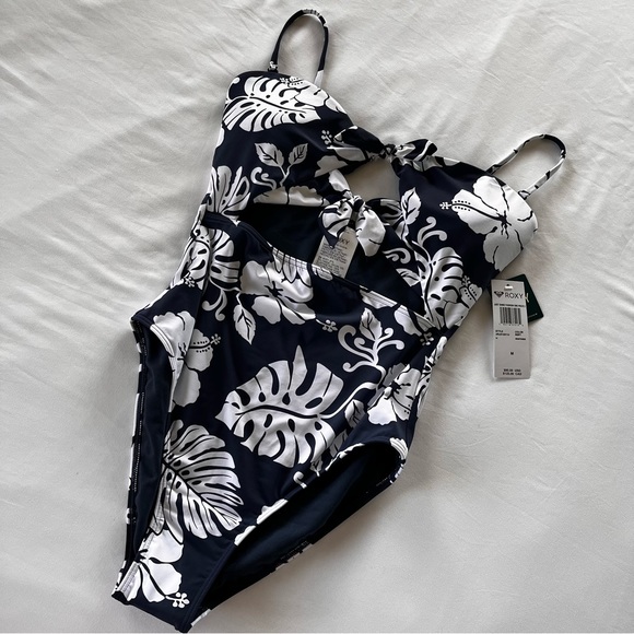 Roxy | Swim | Roxy Hawaiian Hibiscus Cutout Just Shine One Piece ...